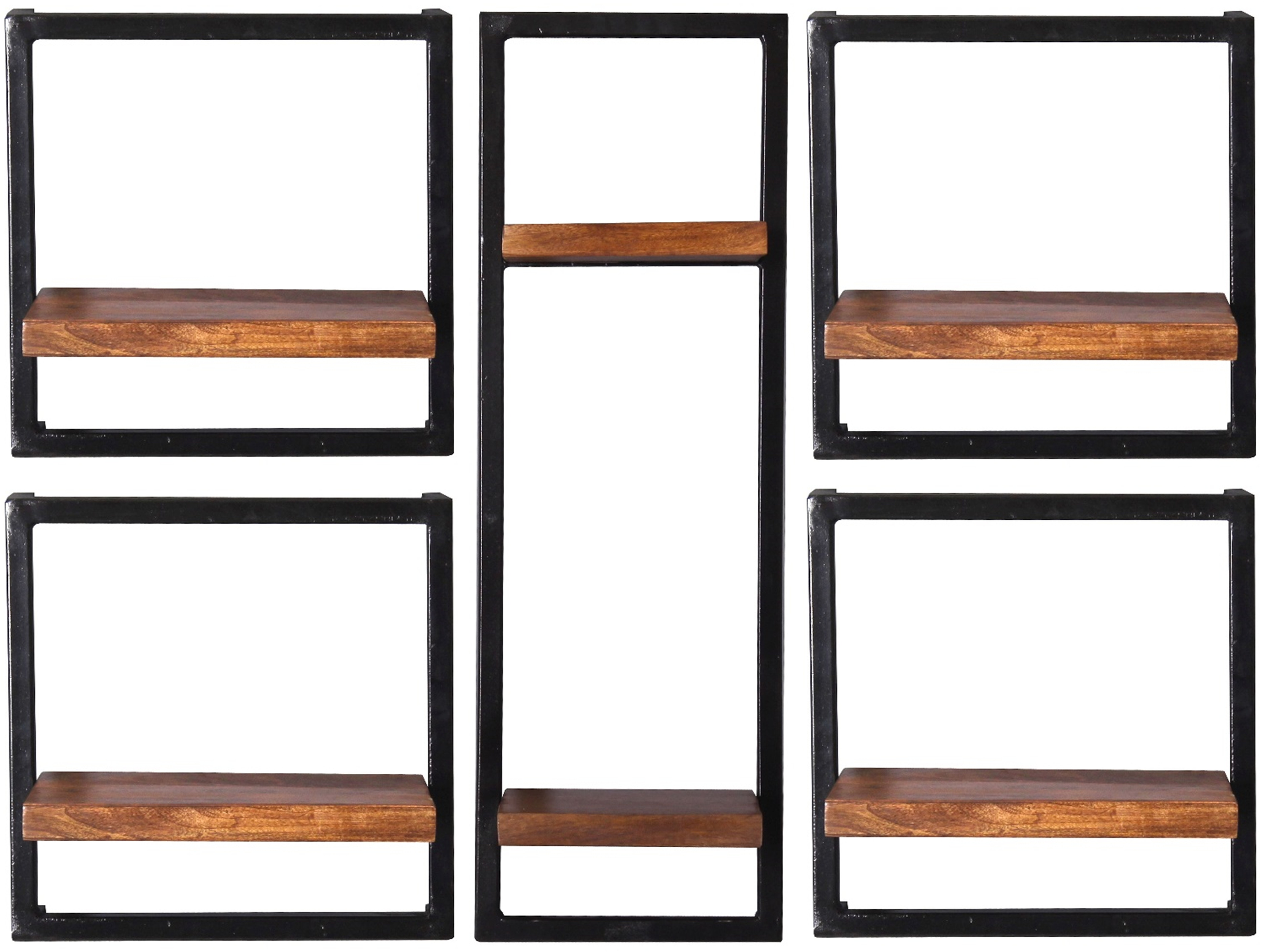 LoftDesigns Wall shelf set, 5 pieces | Wayfair.co.uk