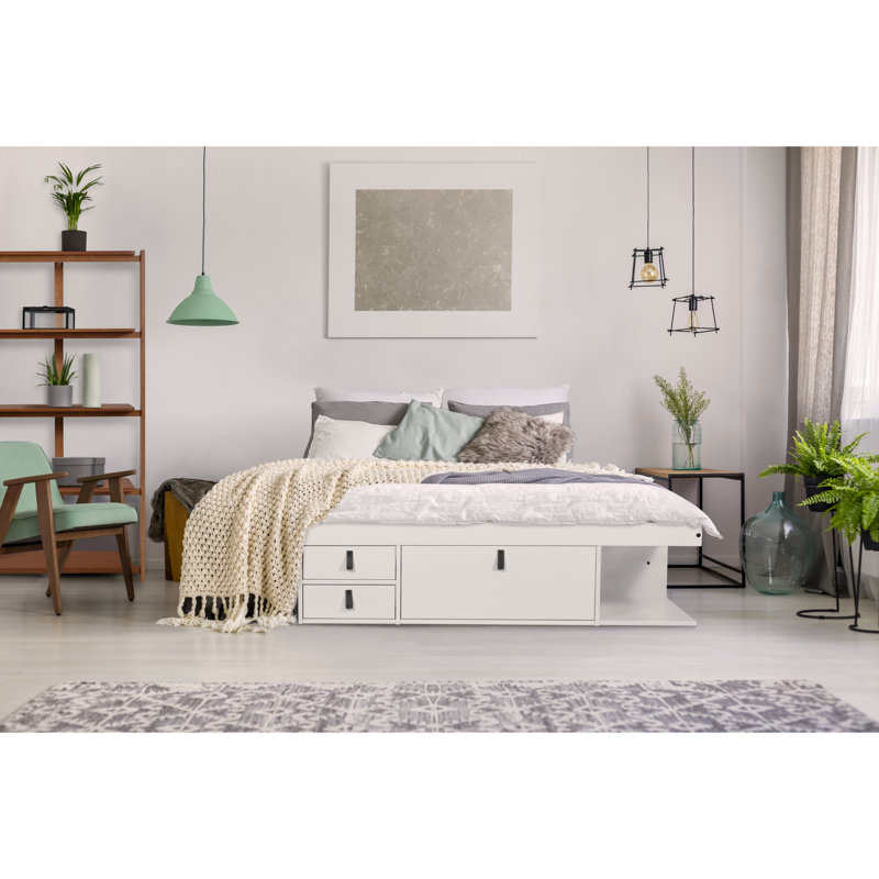 Latitude Run® Pharr Storage Bed & Reviews | Wayfair