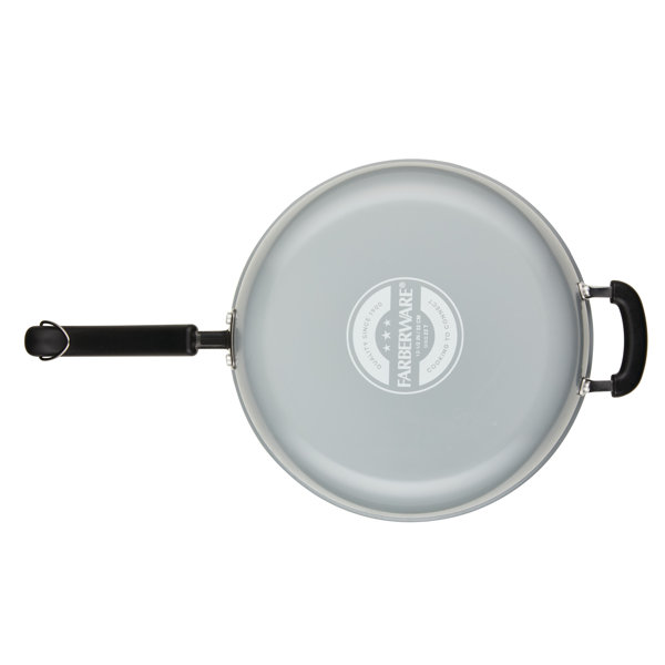 Farberware Eco Advantage Ceramic Nonstick Deep Frying Pan With Helper ...