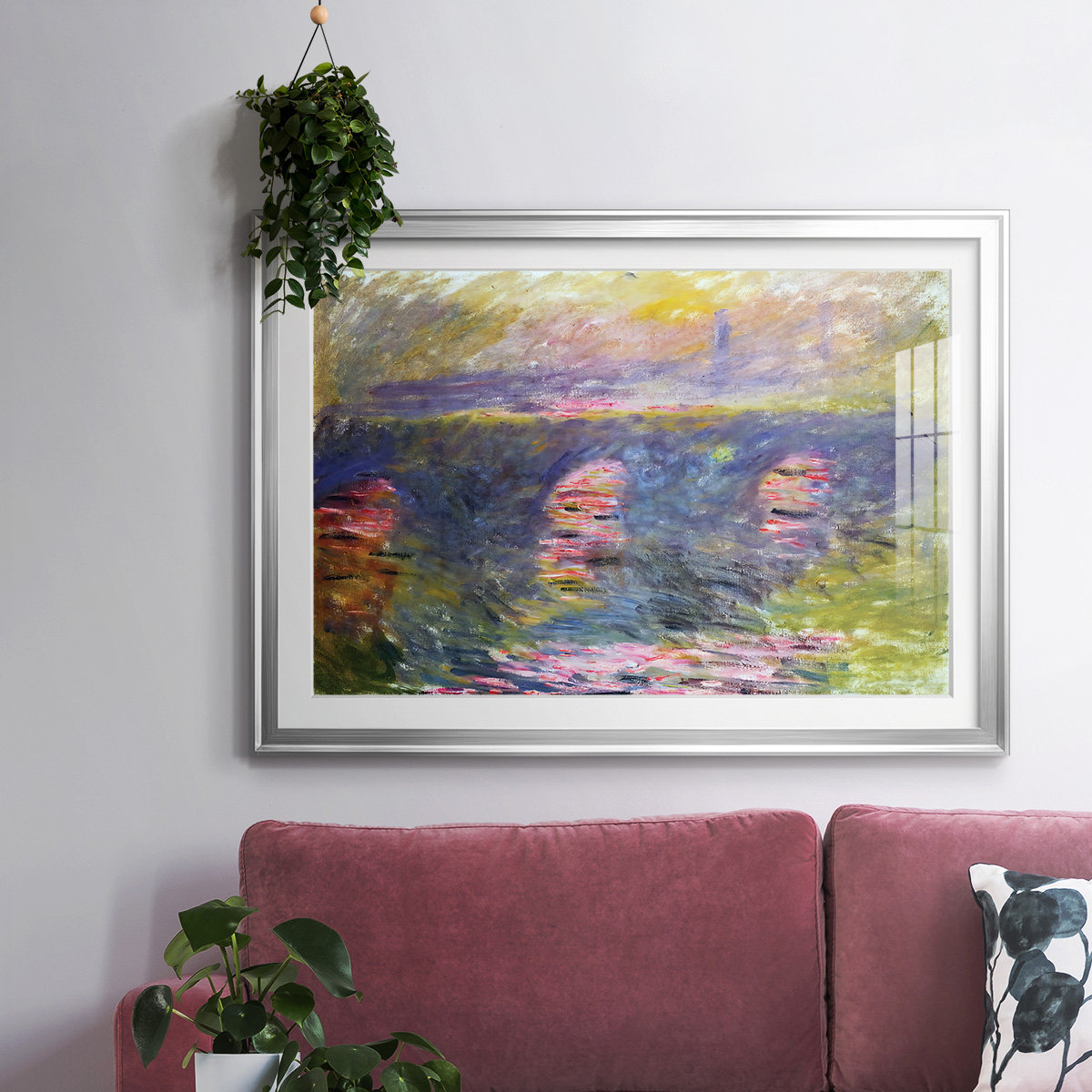 Winston Porter Waterloo Bridge, 1899 Framed On Paper Print - Wayfair Canada