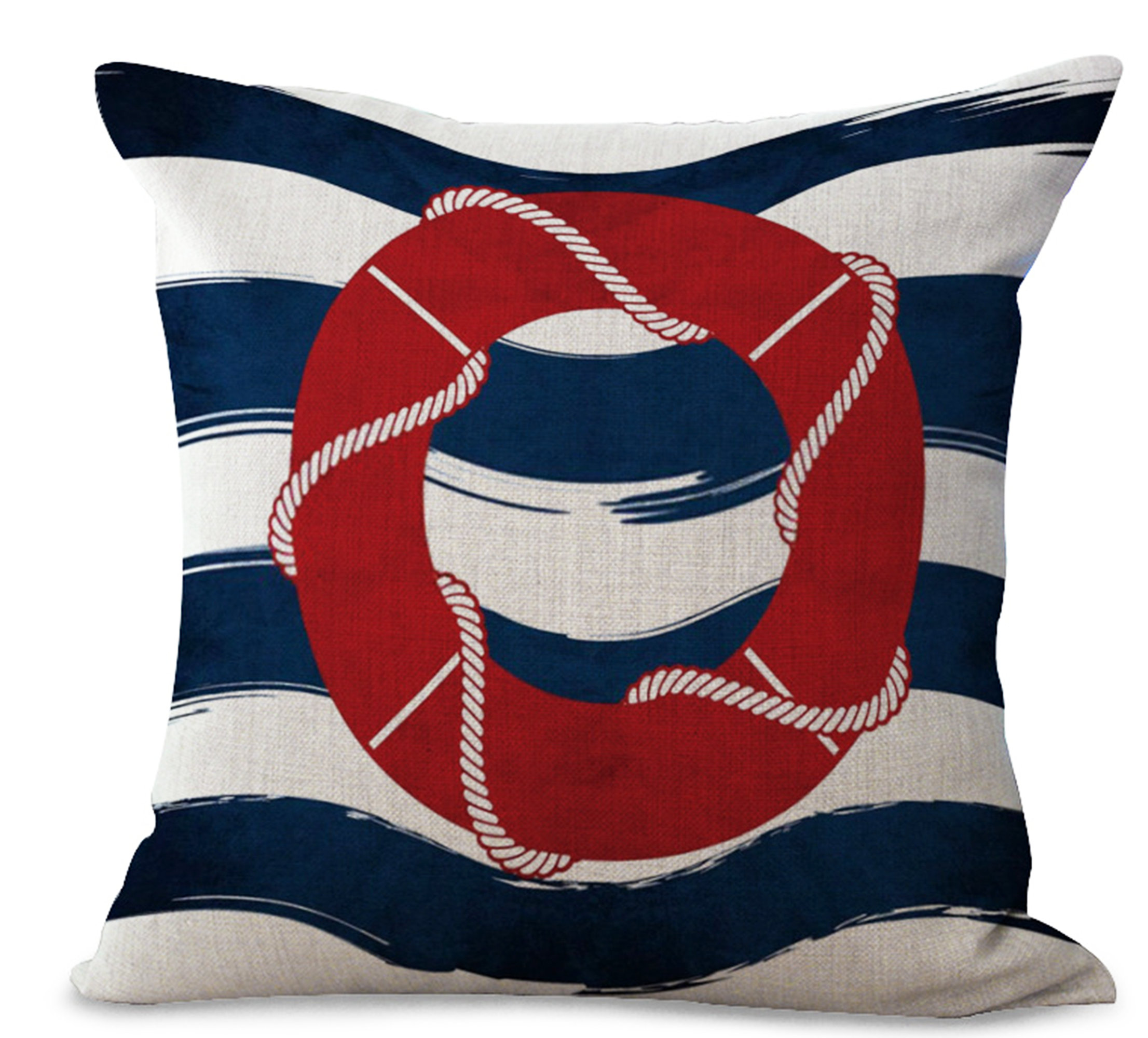 LINEL COLLECTION Nautical Pillow Cover Raft | Wayfair