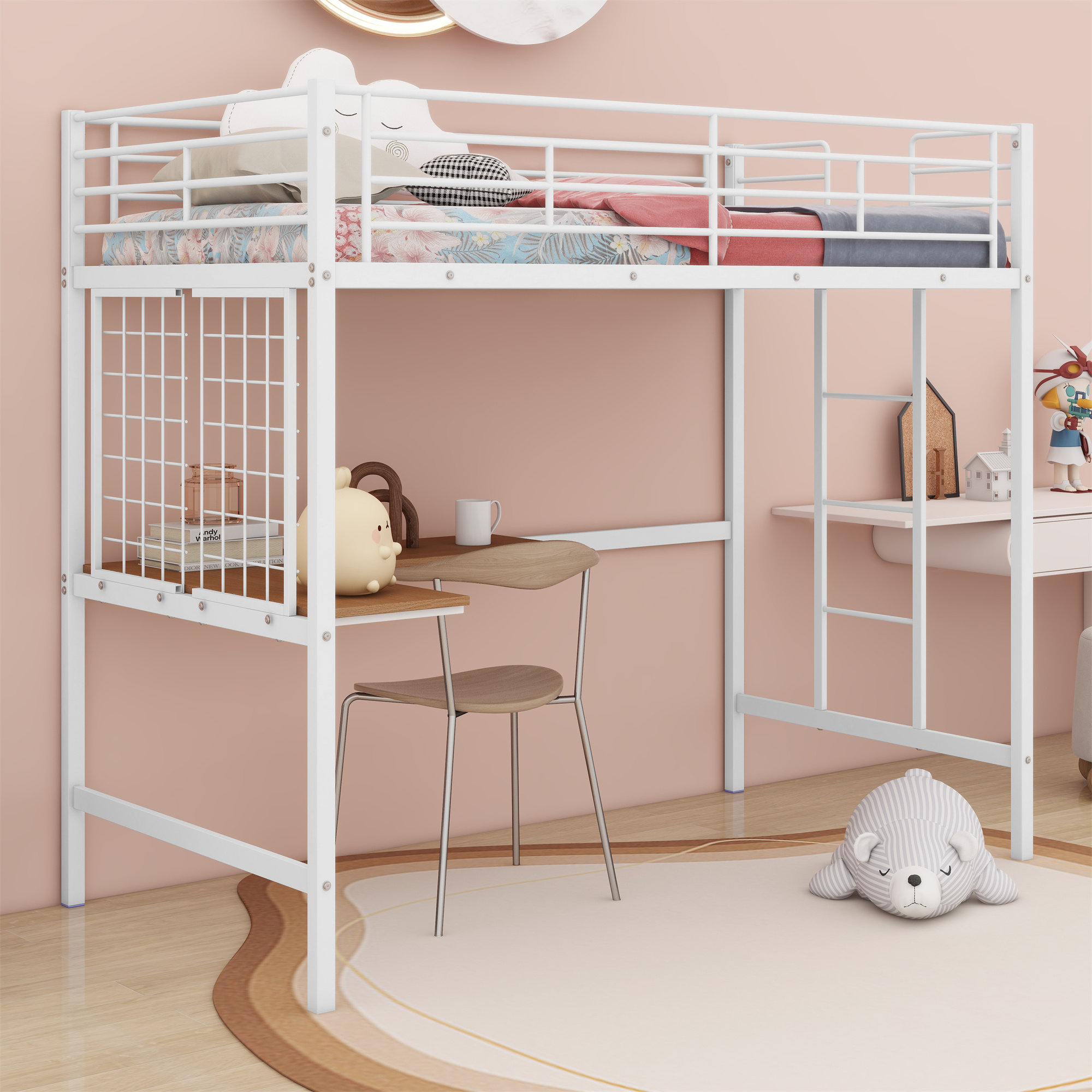 Mason & Marbles Ananda Kids Twin Loft Bed | Wayfair