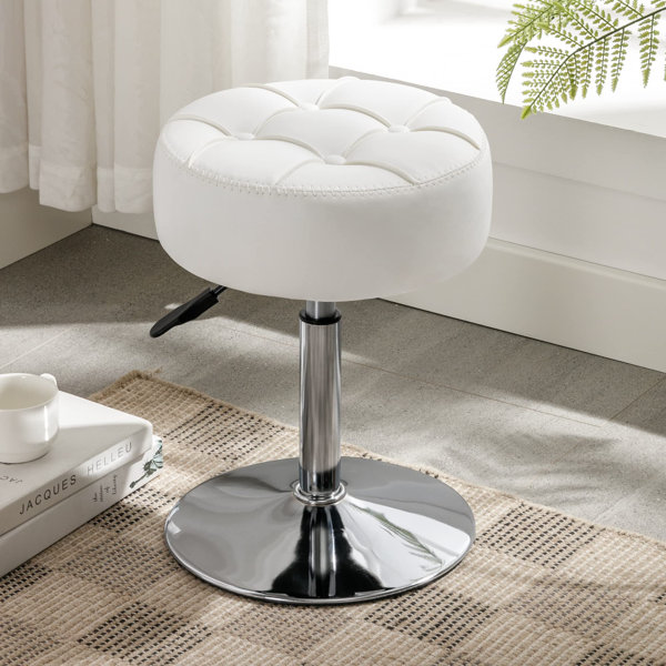Ivy Bronx Tabouret de coiffeuse réglable, tabouret pivotant à 360 ...