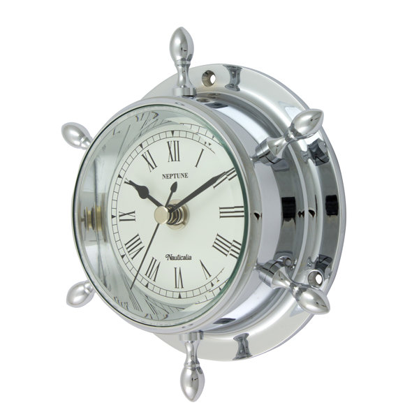 Nauticalia Metal Wall Clock | Wayfair.co.uk