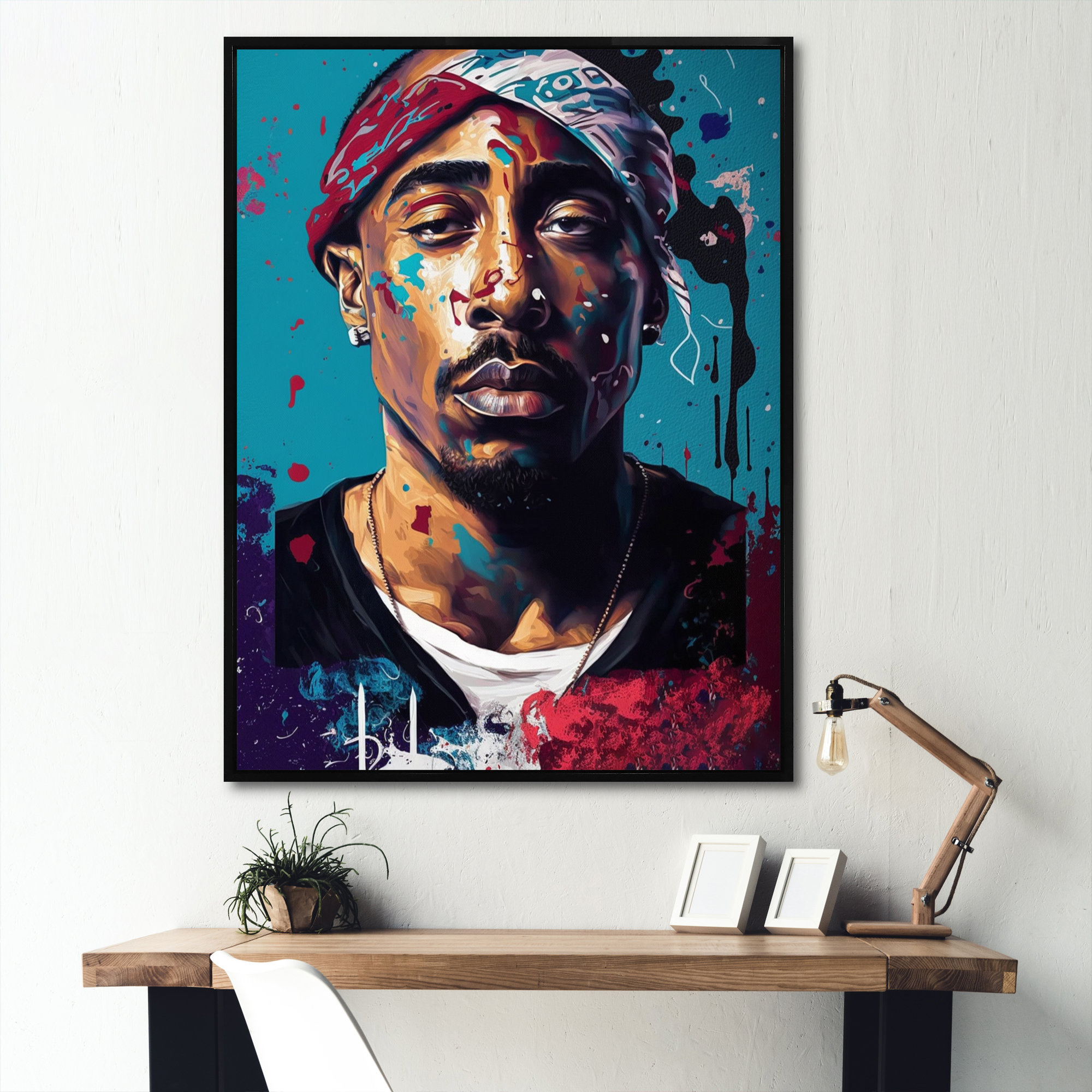 Winston Porter Tupac King Of Rap II - Celebrity Wall Art Prints | Wayfair