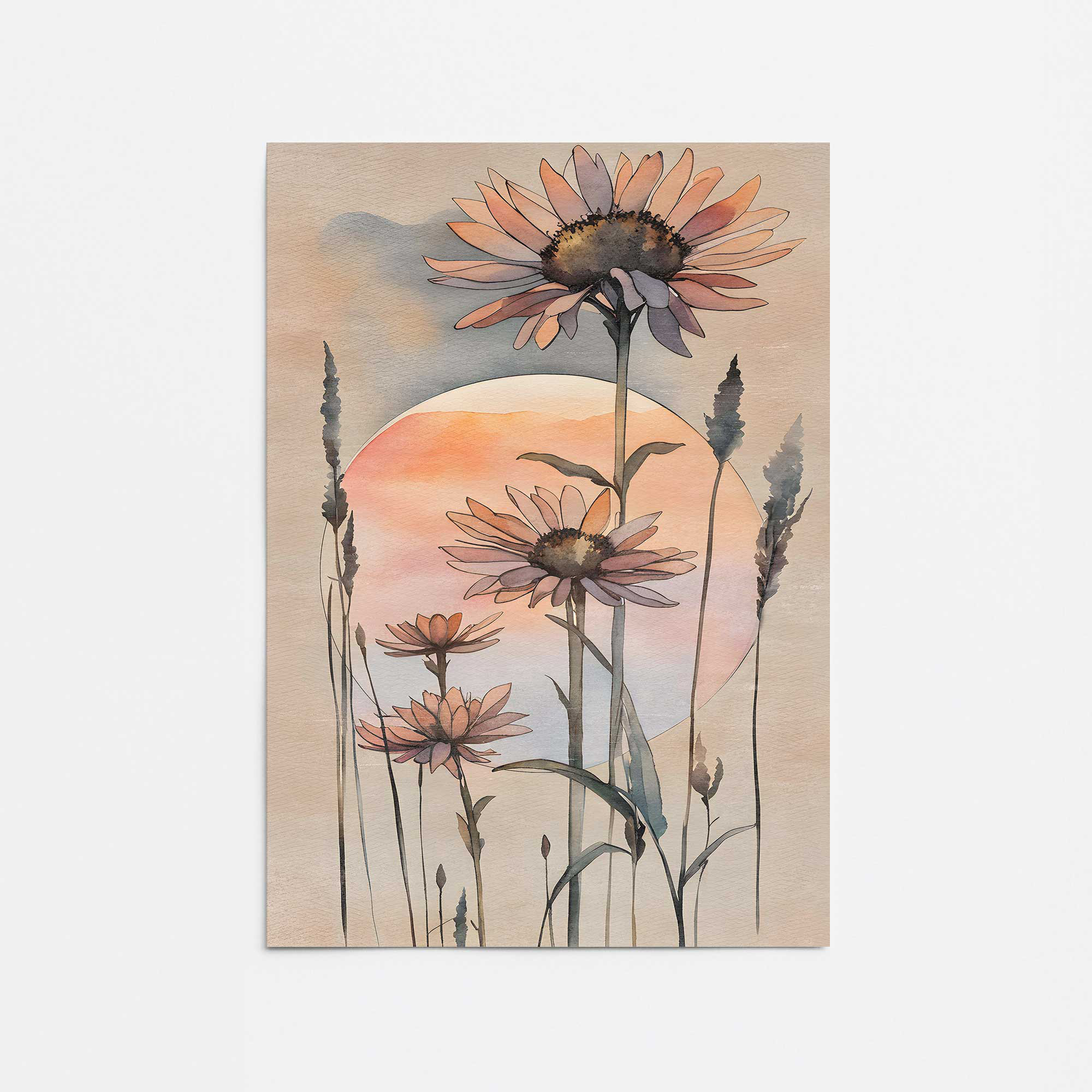 George Oliver Blossoms at Dusk Rolled Print - Wayfair Canada