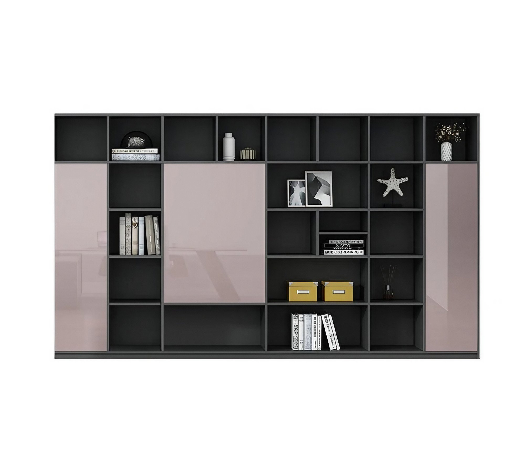 Splendor Furniture L Shape Computer Pink Desk Study Corner Conference ...