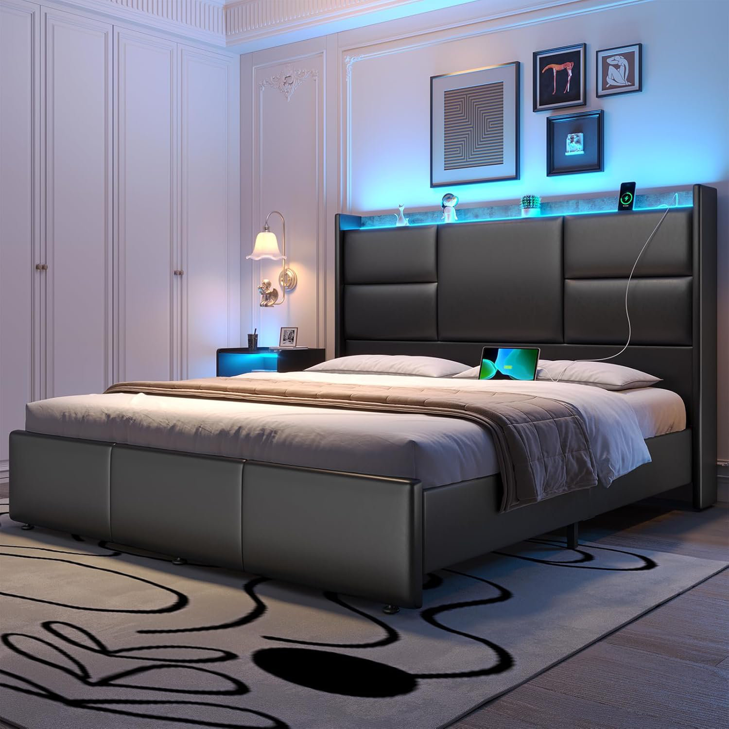 Wrought Studio™ Jahmell Bed Frame & Reviews | Wayfair