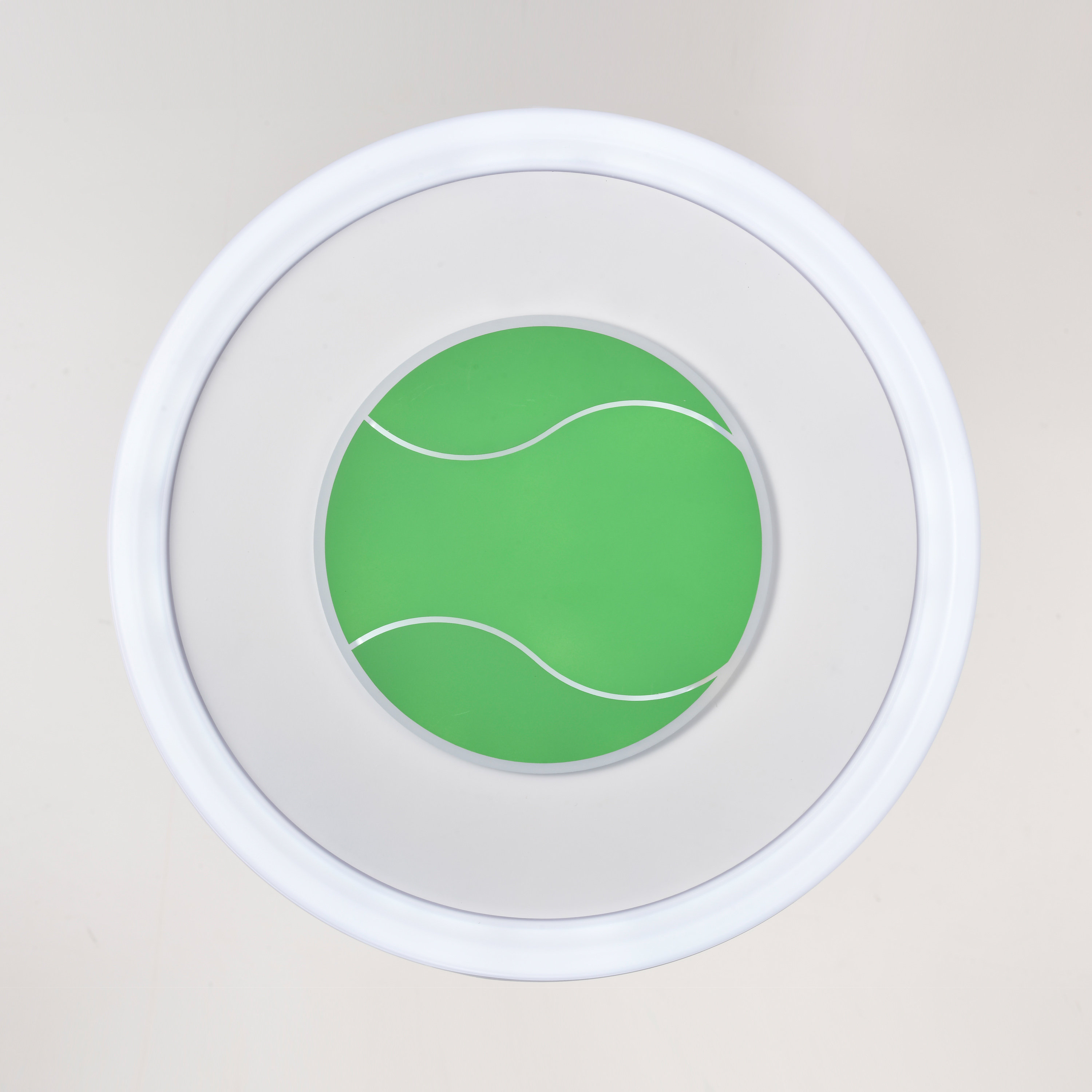 Wrought Studio™ Modern Tennis Ball Pattern Integrated Led Flush Mount ...