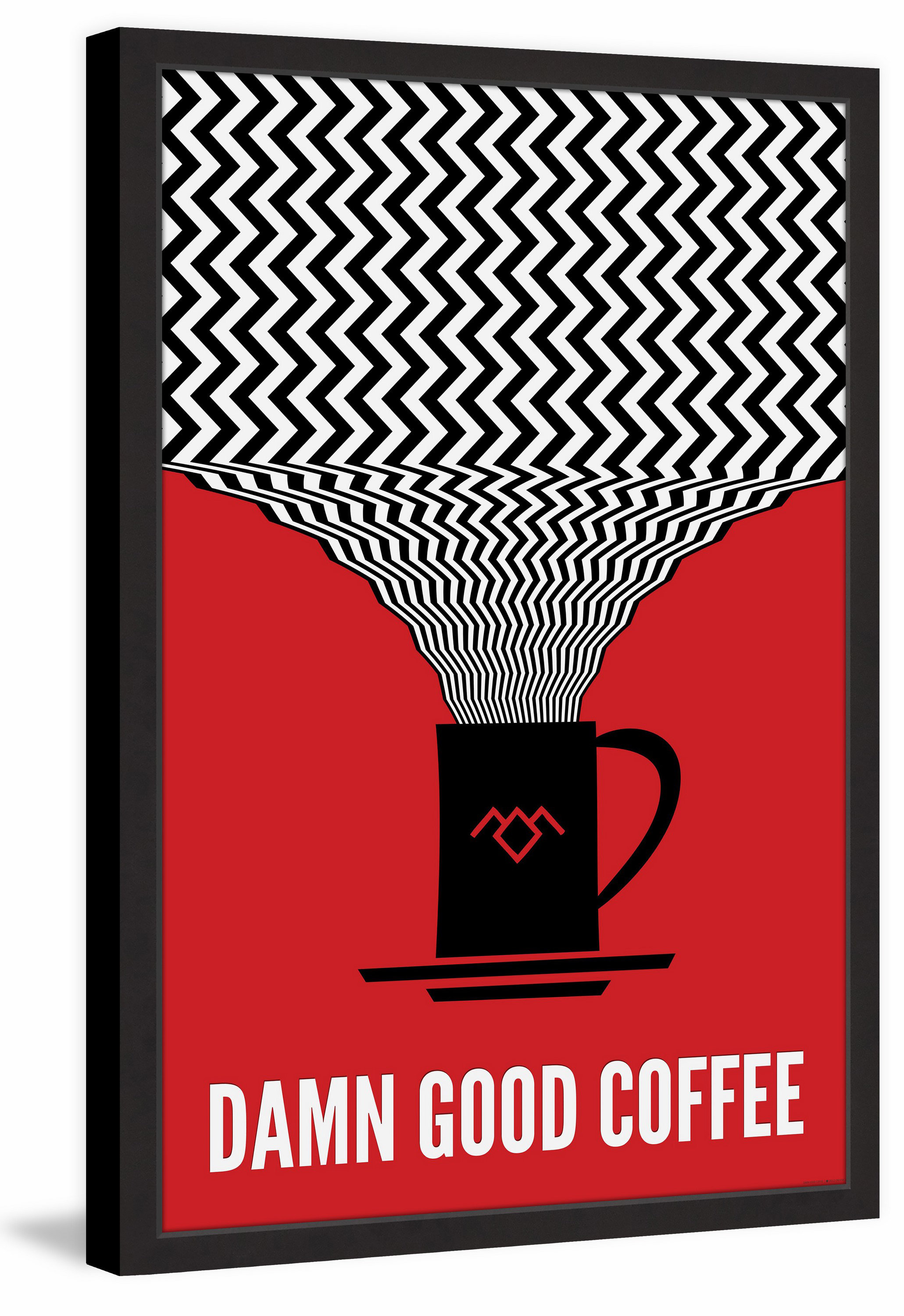 Ivy Bronx Damn Good Coffee by Dean Sauls - Picture Frame Graphic Art ...