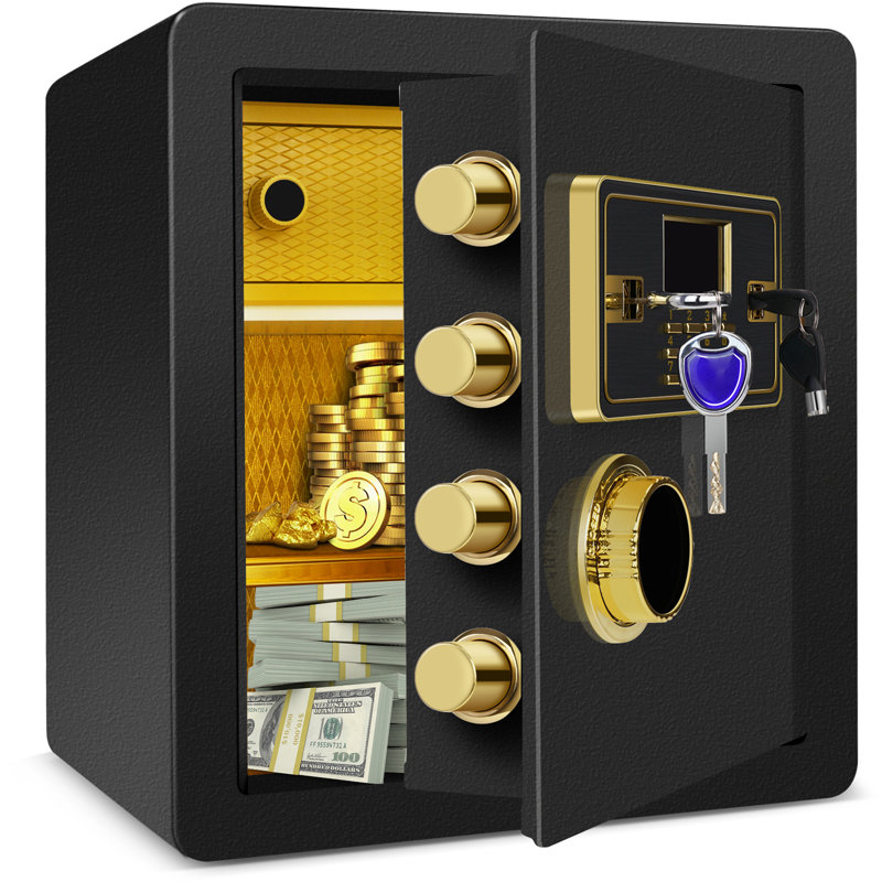 YITAHOME Digital Keypad Depository Safe with Dual-Lock Safe & Reviews ...