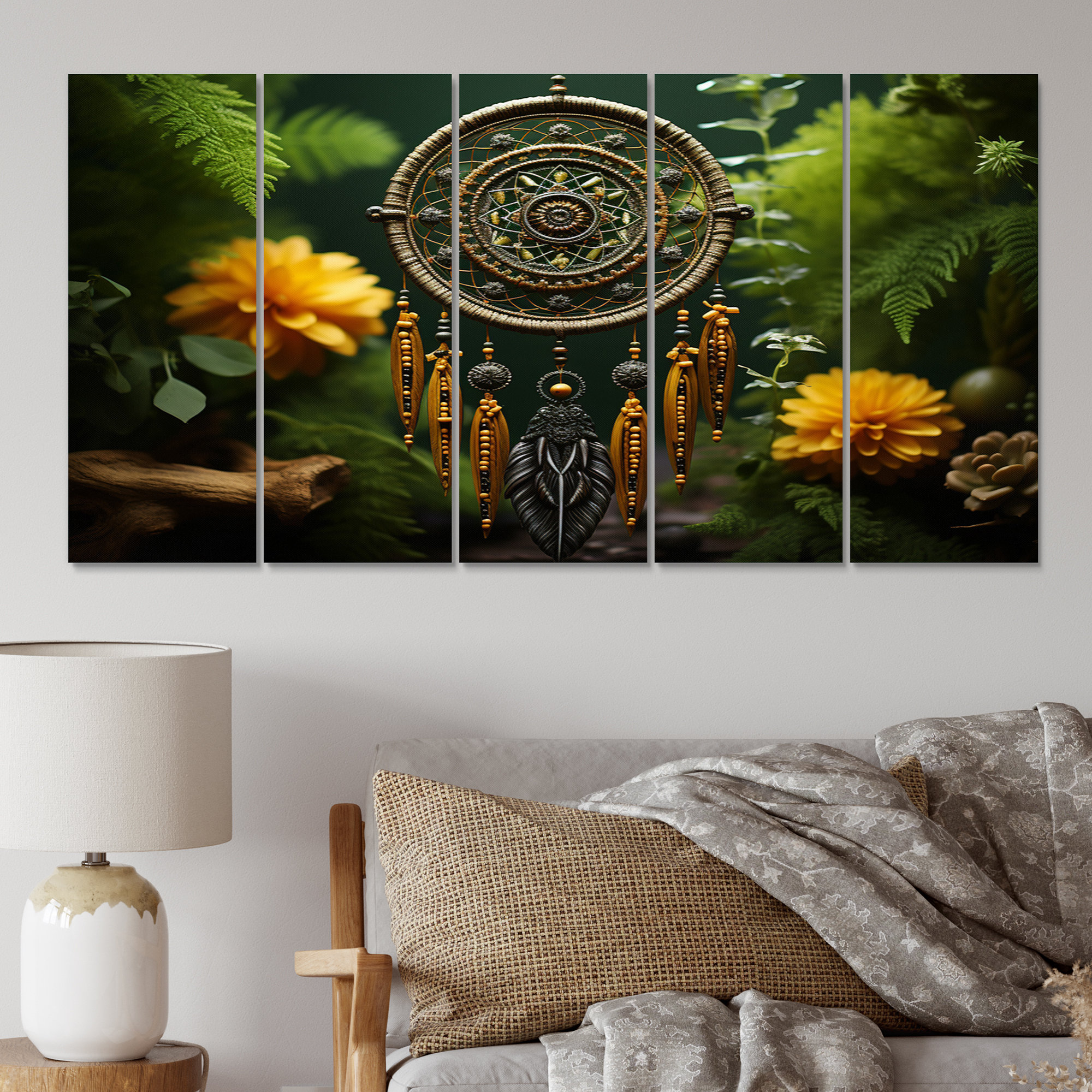 Dakota Fields Native Art Earthly Connections II - Native American Wall ...