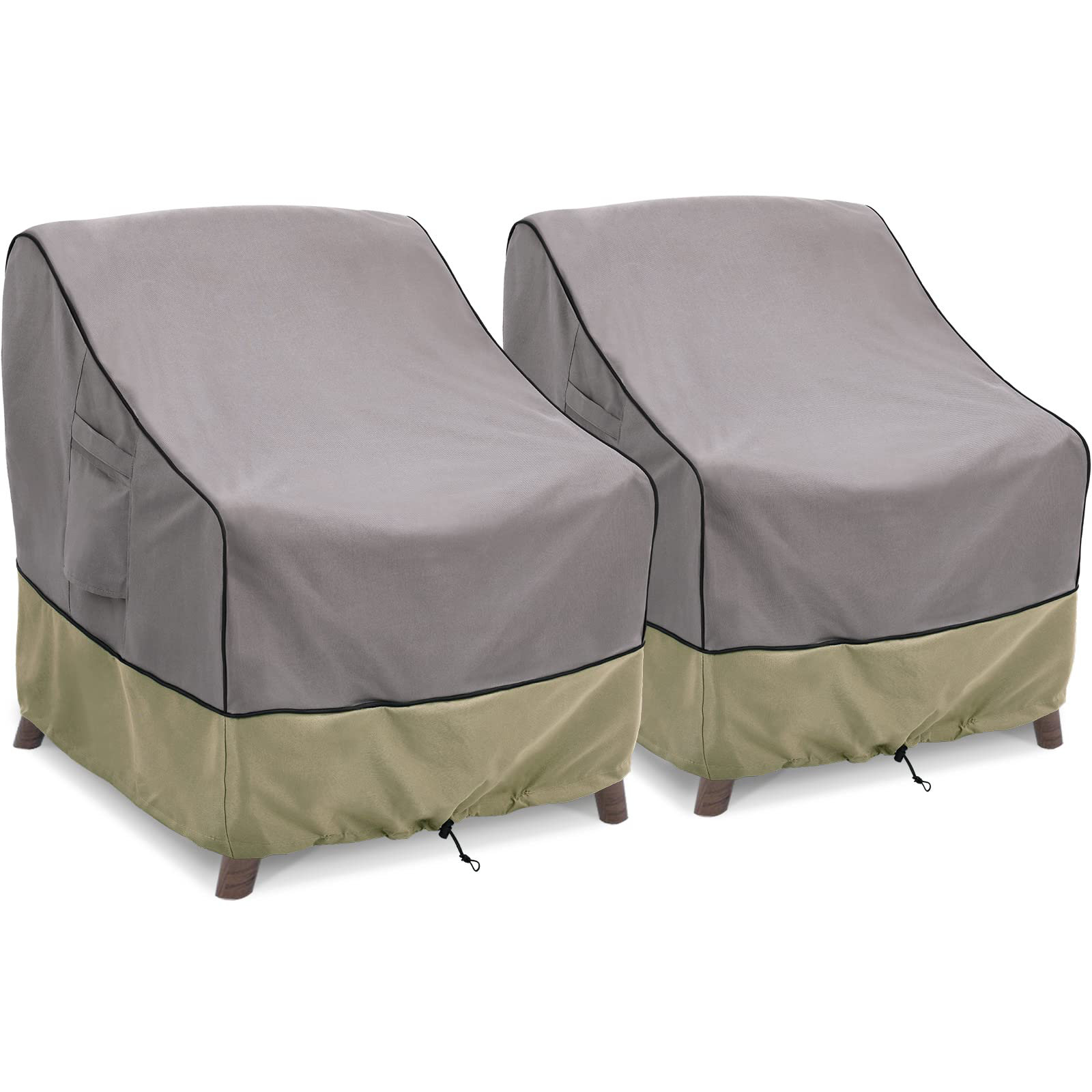 Arlmont & Co. Patio Furniture Covers Waterproof For Chair, Outdoor Lawn ...
