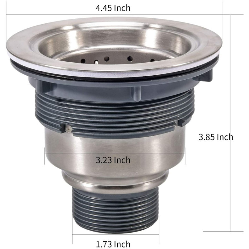 Ktaxon 24 In. Laundry Cabinet Utility Sink Vanity, Stainless Steel Sink ...