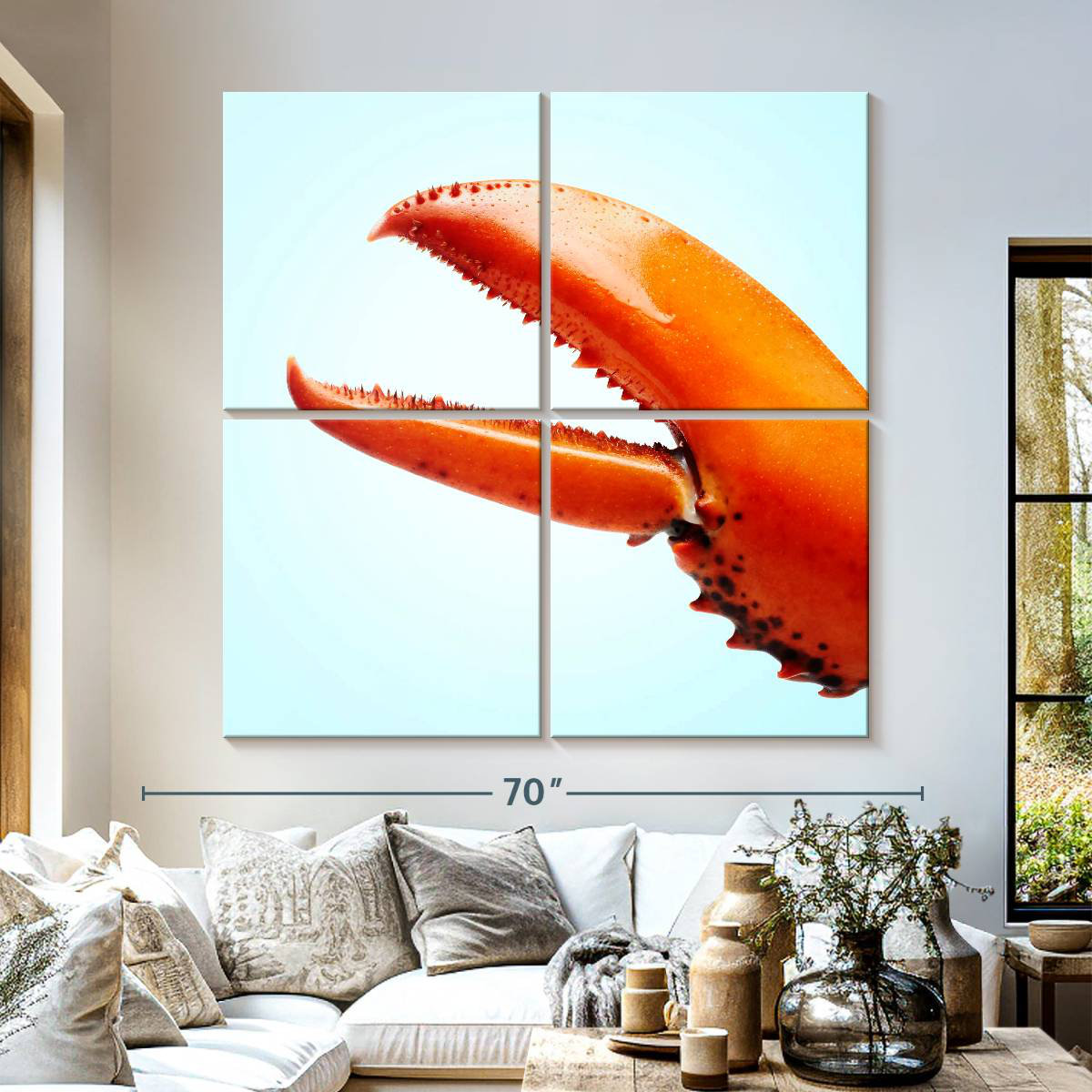 Ebern Designs Griffe de homard rouge Brampt - Wayfair Canada