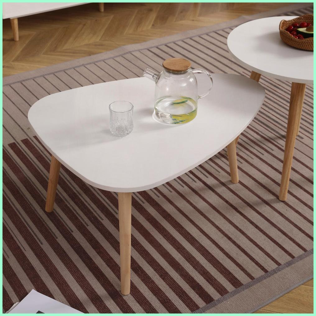 Latitude Run® Modern Egg-Shaped Coffee Table for Living Room, 950mm ...