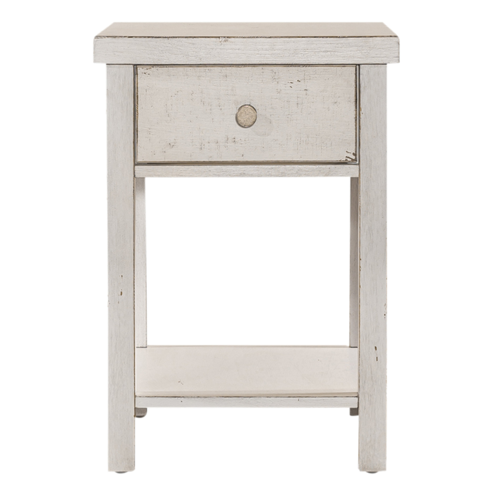 Liberty Furniture Modern Farmhouse Drawer Chair Side Table | Wayfair
