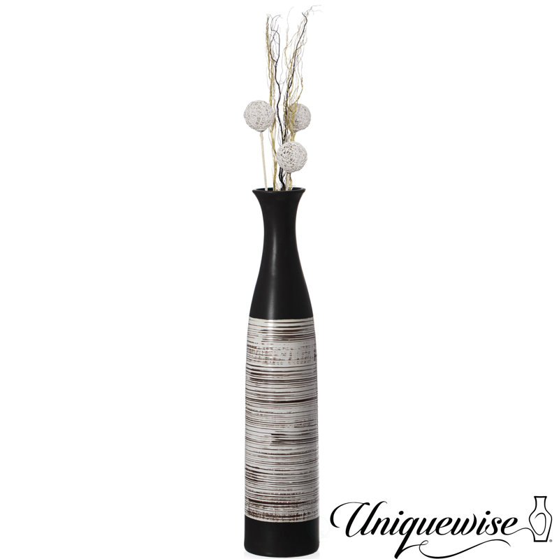 Uniquewise Handmade Ceramic Floor Vase | Wayfair