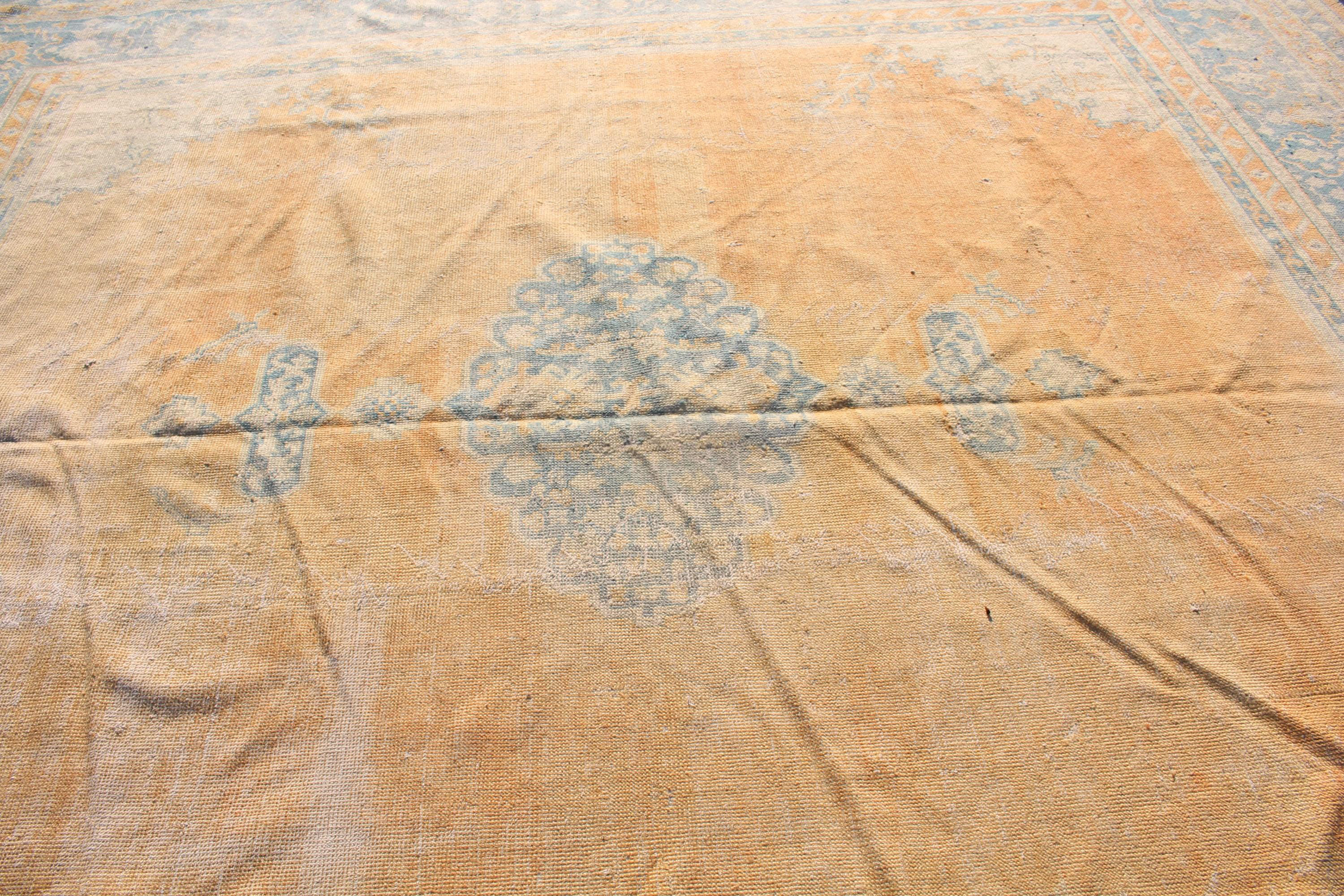 kayra export Vintage Hand-Knotted Turkish Rug with Traditional Designs ...