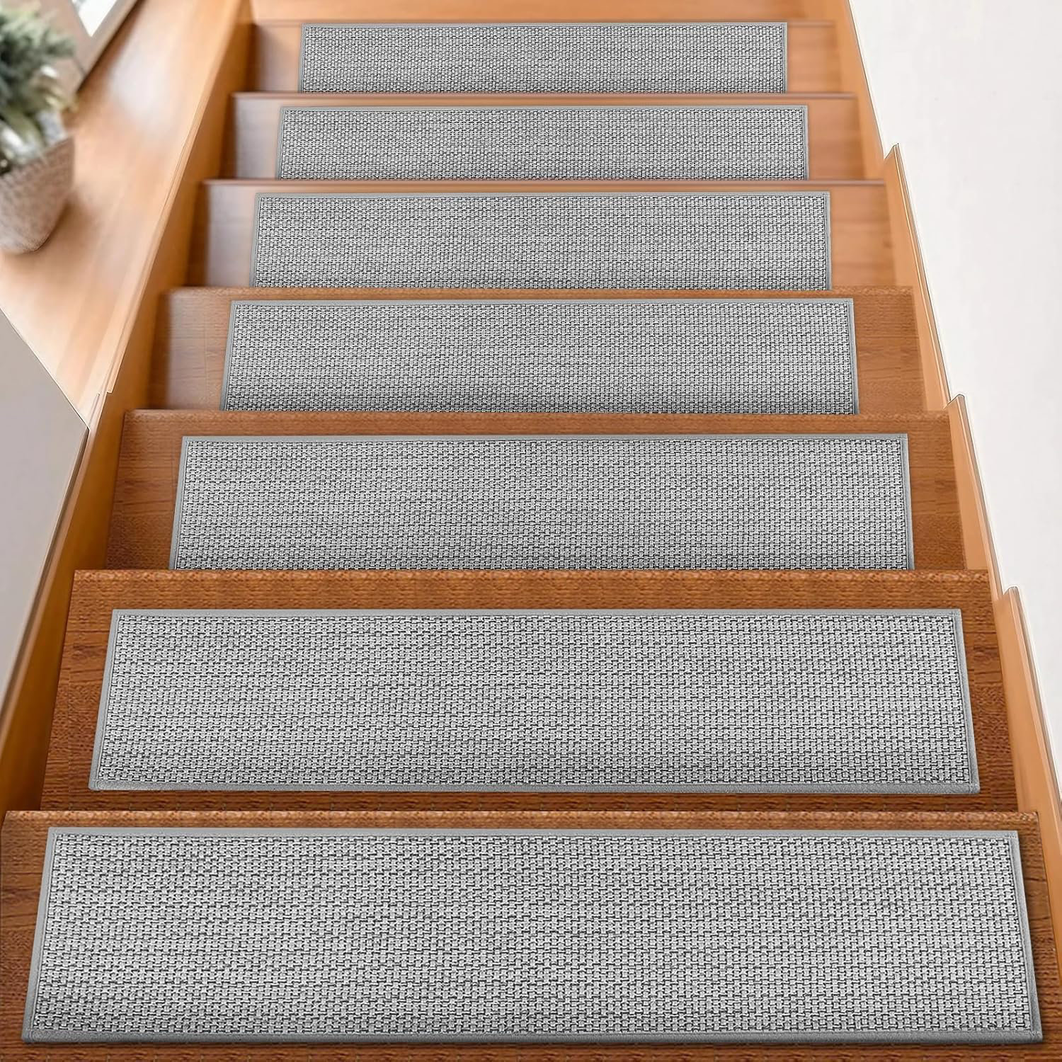 RAPTIZ Stair Treads For Wooden Steps Indoor,8" X 30" (15 In Pack ...