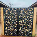 Matrix Decor Screens 6 ft. H x 3 ft. W Vinyl Privacy Screen & Reviews ...