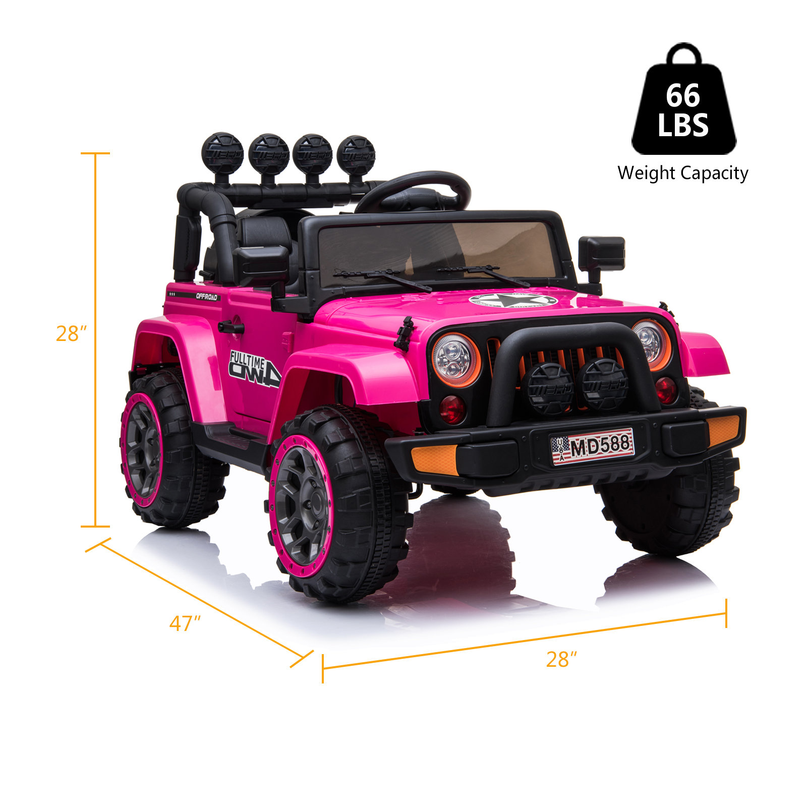 Modern Depo Modern-Depo Battery Powered Ride on | Wayfair