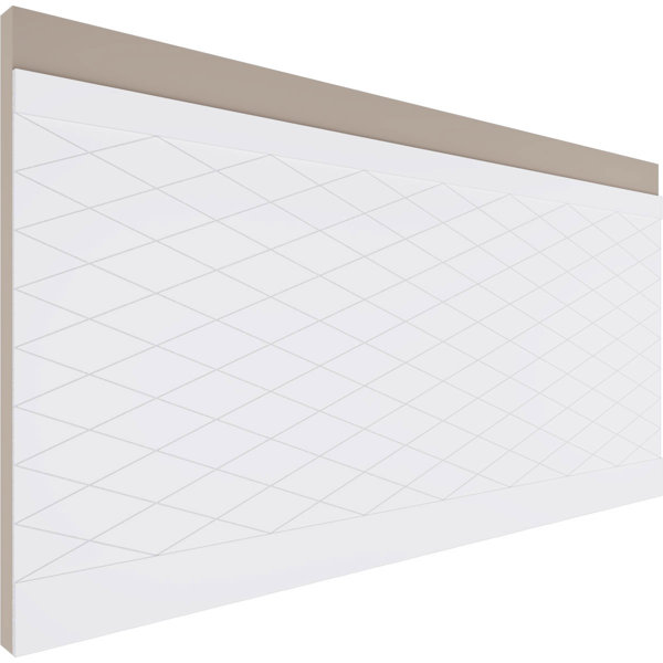 PCI Enterprises 44'' H x 94.5'' W x 0.62'' D Expanded Cellular PVC ...