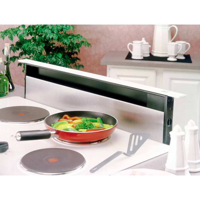 Broan 30" Eclipse 500 CFM Ducted Down Draft Range Hood & Reviews | Wayfair