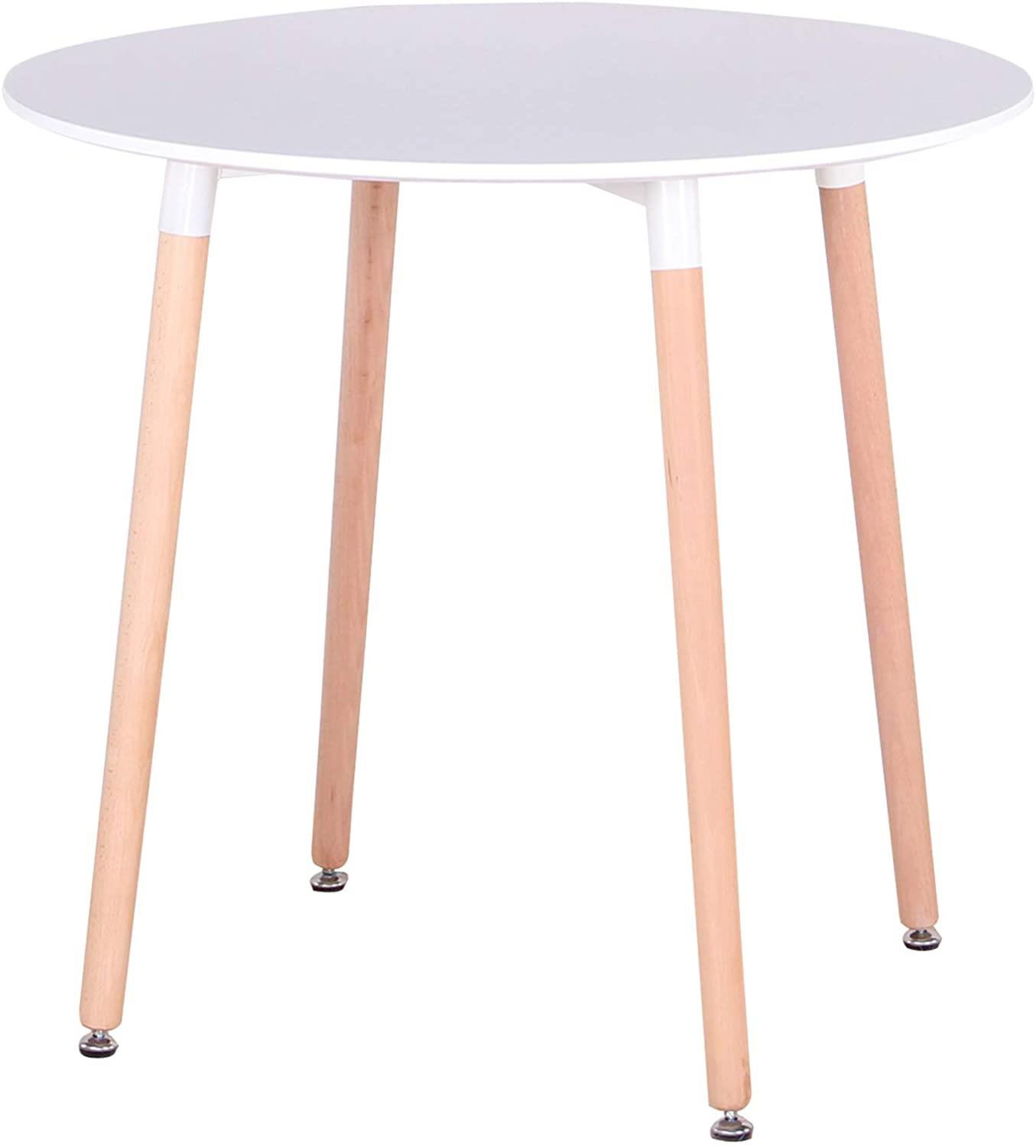 Norden Home Dining Table White Wood Kitchen Place for 4 Seats, Dining ...