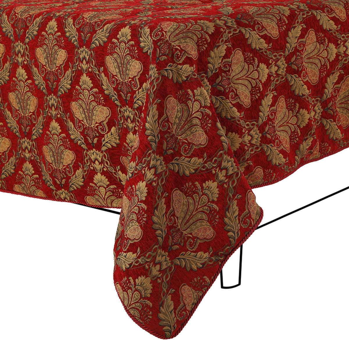 Paoletti Shiraz Floral Damask Bedspread & Reviews | Wayfair.co.uk