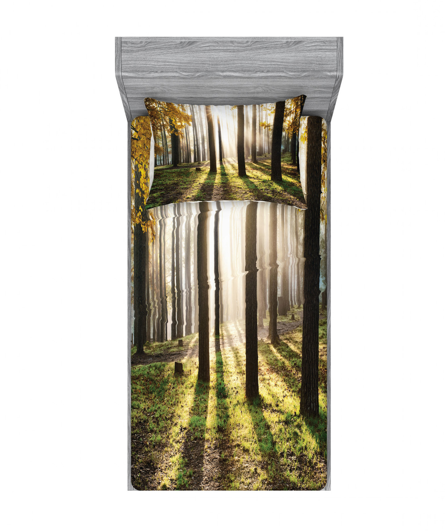 Ambesonne Forest Sheet Set | Wayfair