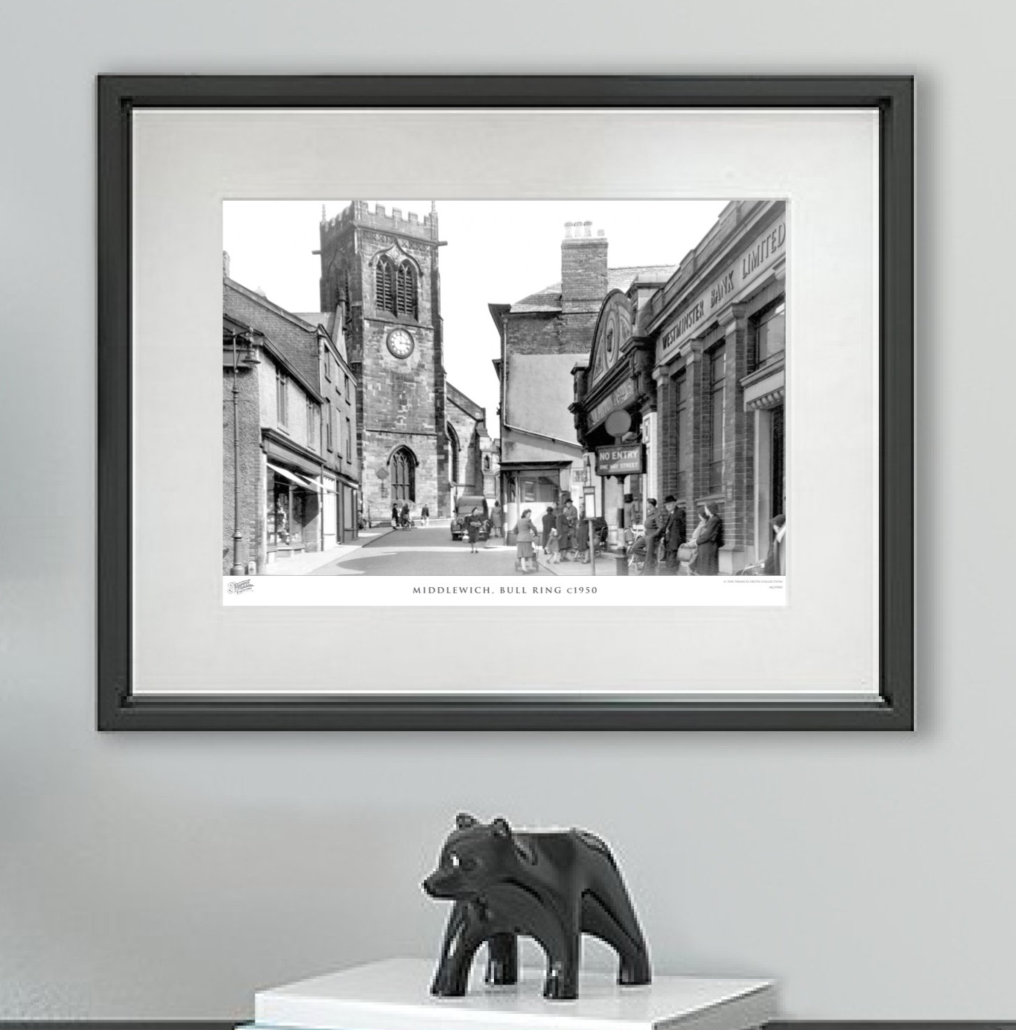 The Francis Frith Collection 'Middlewich, Bull Ring C1950' - Picture ...