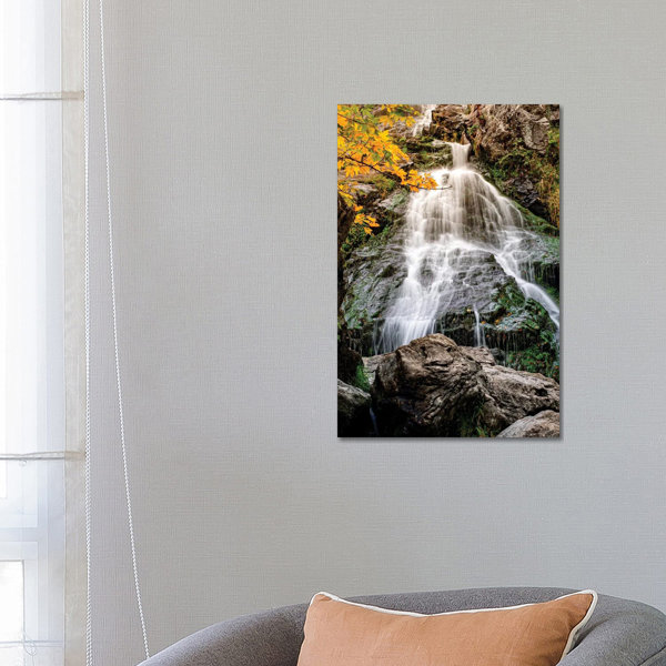 Alpen Home Germany Wilderness Waterfall By Nik Rave - Wrapped Canvas ...
