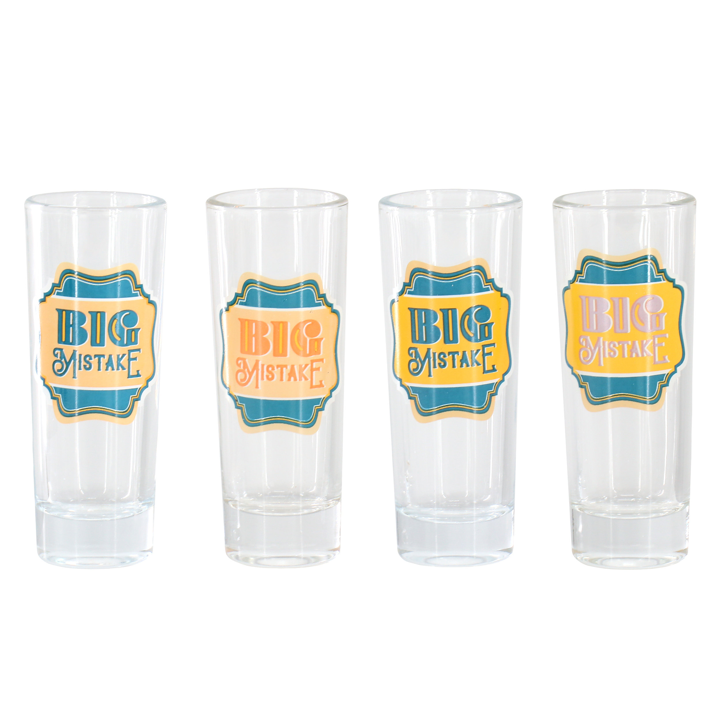 Trinx 4 Piece 2.2 Ounce Shot Glass Set | Wayfair