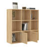 Union Rustic Wood -based bookcase , Vertical bookcase for the living ...