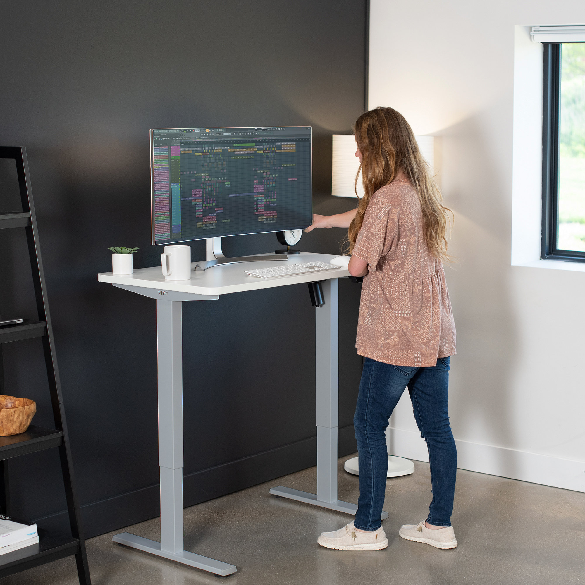 VIVO Electric x Stand Up Up Desk | Table Top - Wayfair Canada