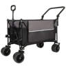 dingdangxiang Versatile Push-Pull Folding Wagon Cart with Rotating ...