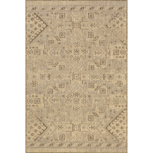 Bungalow Rose Toyah Southwestern Indoor/Outdoor Area Rug | Wayfair