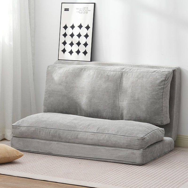 Ebern Designs Folding Sofa Bed Foldable Couch Bed with Washable Cover ...