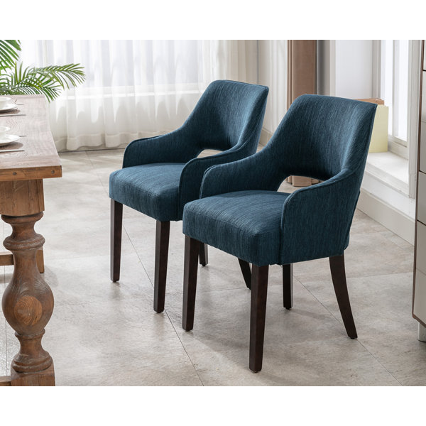 Red Barrel Studio® Haziqah Solid Back Arm Chair | Wayfair