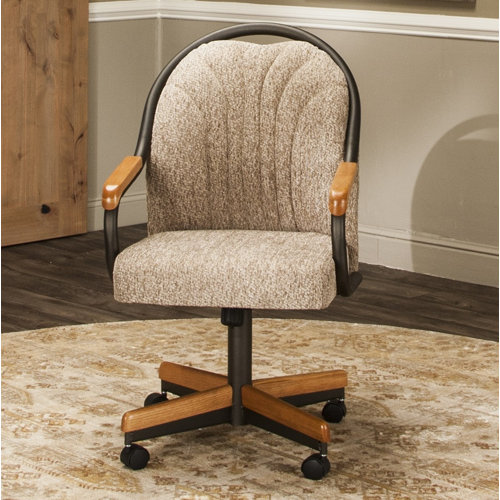 CasterChairCompany Britney Swivel & Tilt Caster Dining Arm Chair ...