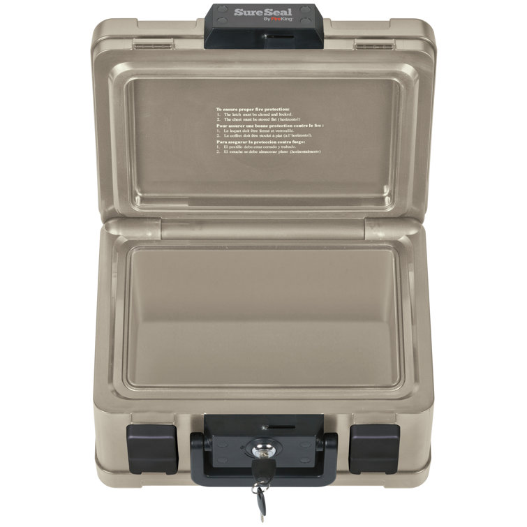 FireKing Fire And Water Chest Safe Box Lock & Reviews | Wayfair
