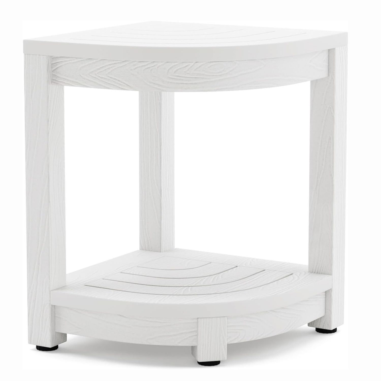 Ameriwood Color 12.8'' W Solid Wood Shower Bench | Wayfair