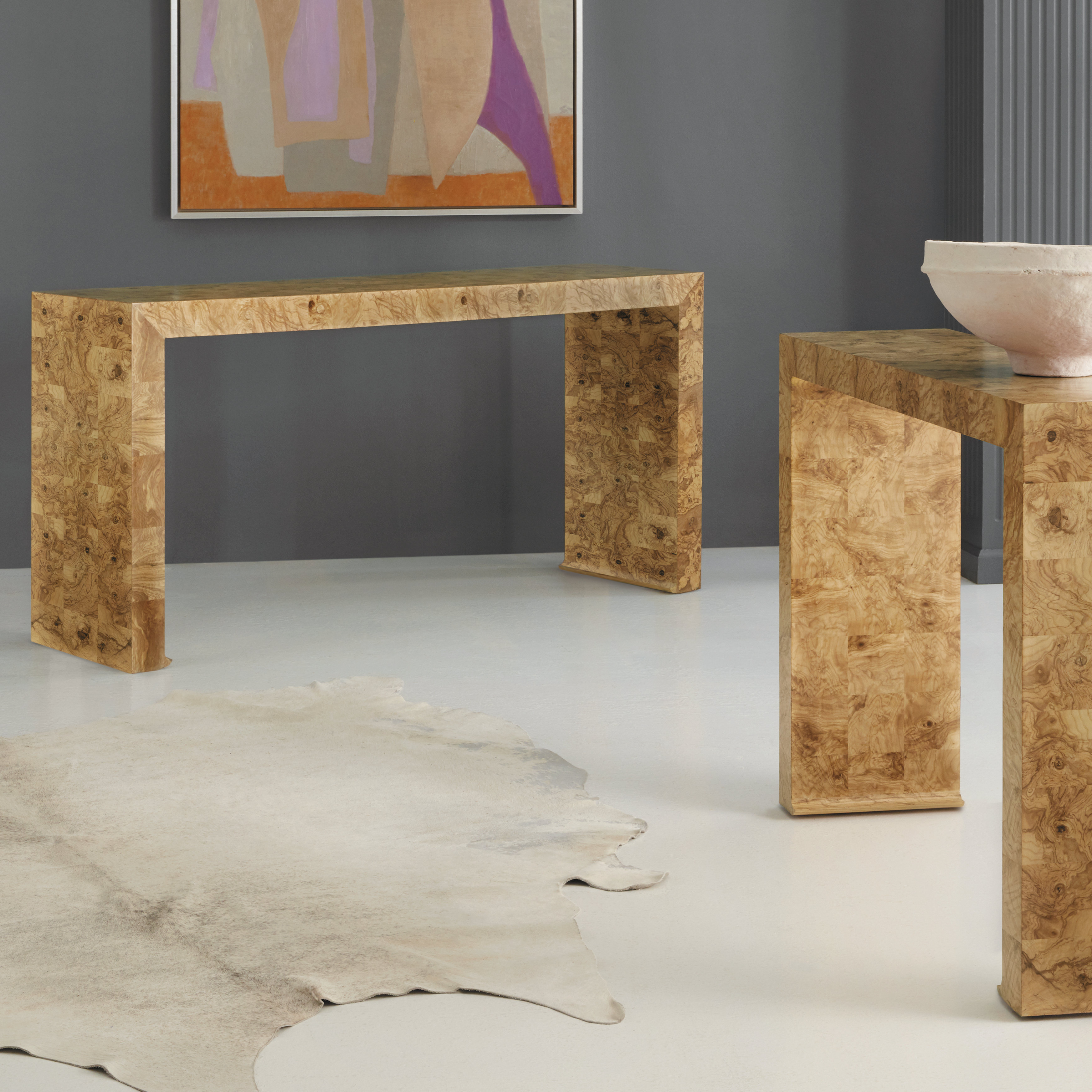 ModernHistory Slab Console Table | Wayfair