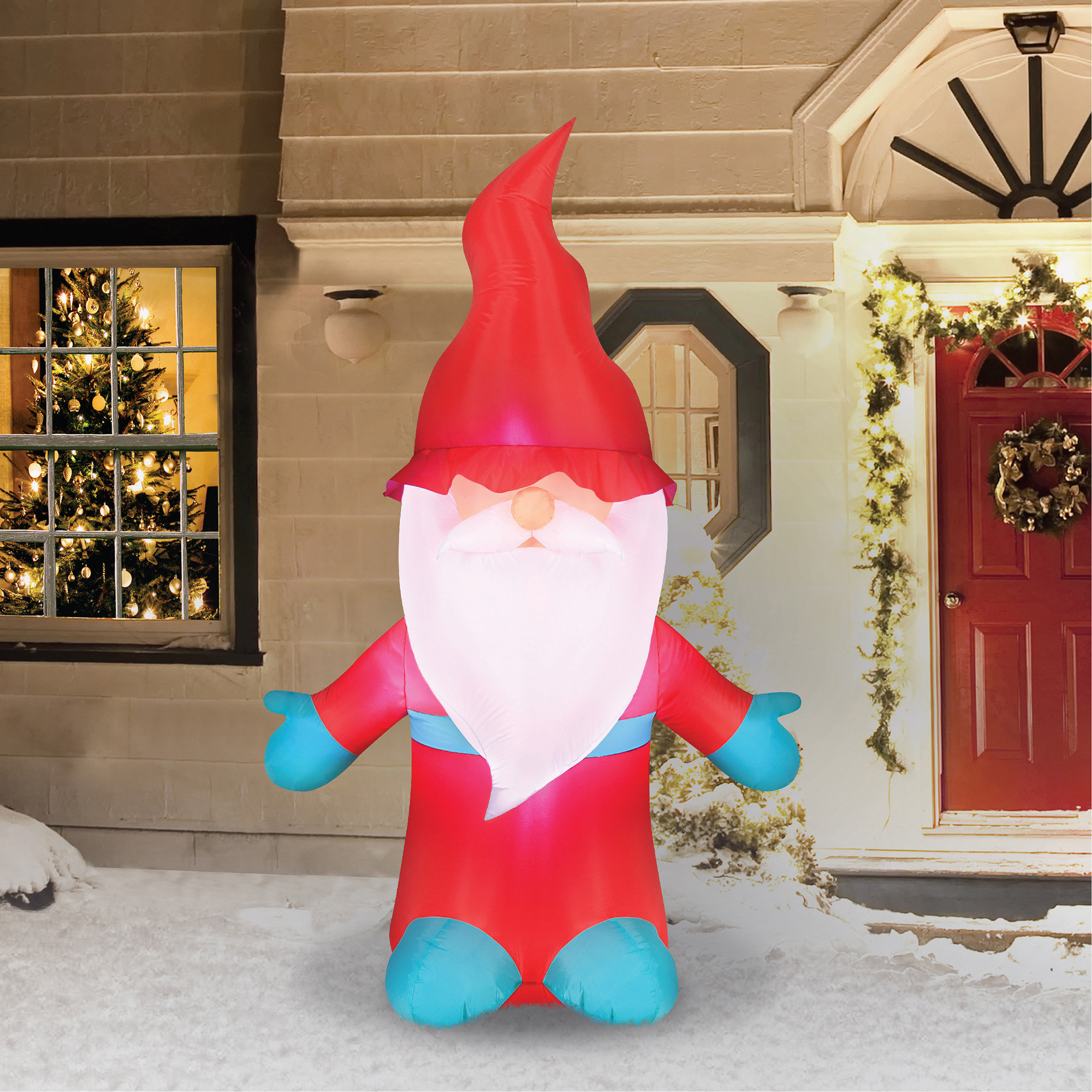 The Holiday Aisle® Gainous Gnome Inflatable - Wayfair Canada