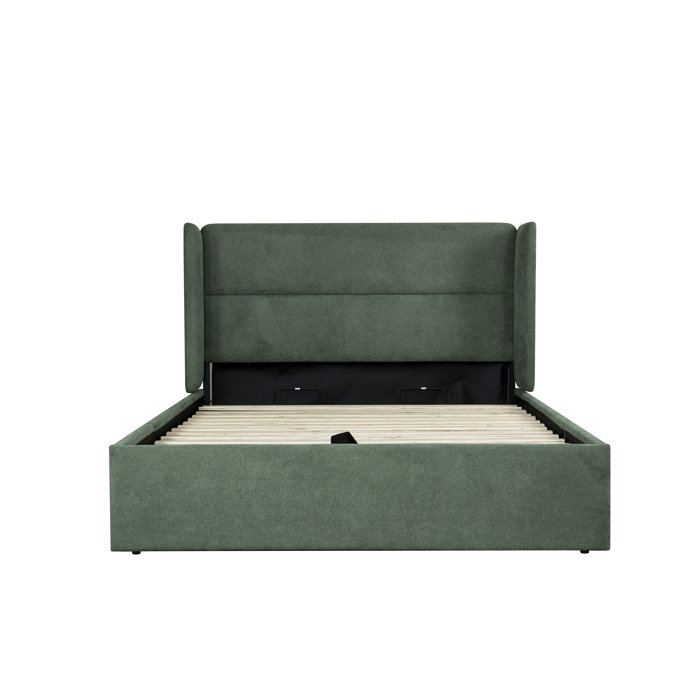 Latitude Run® Gaillarde Hydraulic Lift Up Storage Upholstered Platform ...