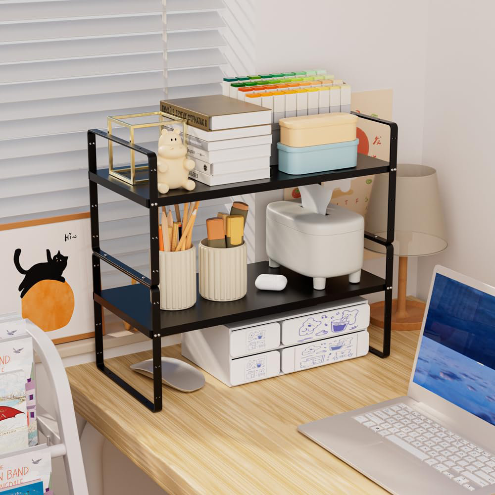 17 Stories Expandable, Stackable Cabinet Shelf Organizers, Storage ...