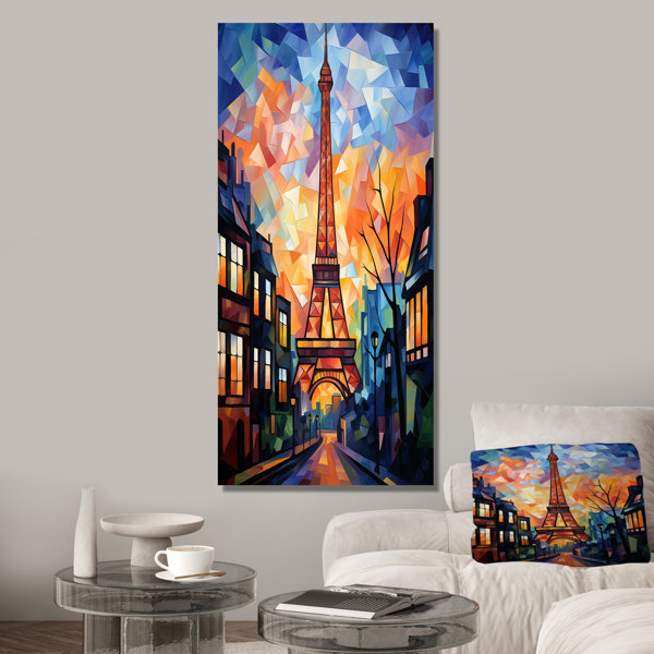 Ophelia & Co. Cubic Paris Window View Elegant Sunset III - City Paris ...