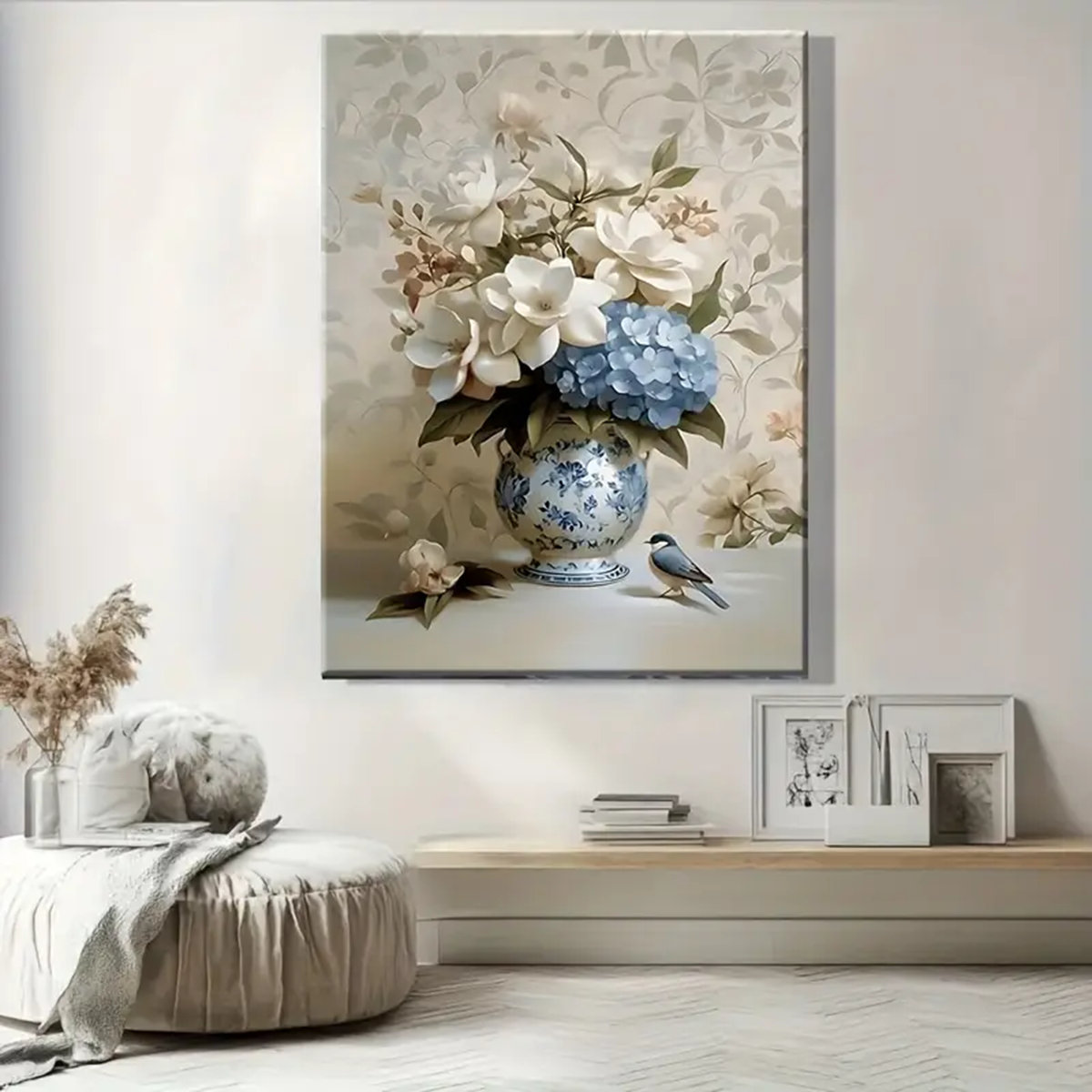 Marlow Home Co. 90*60,Wrapped Solid Wood Framed Canvas Poster ...