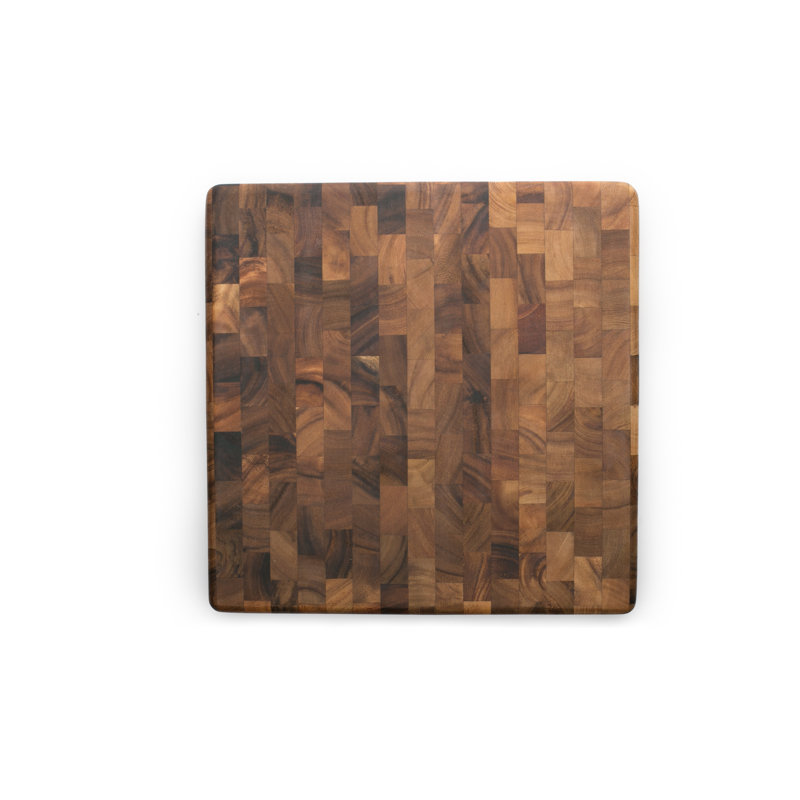 Ironwood Gourmet Gourmet Wood Square End Grain Chef's Board & Reviews ...